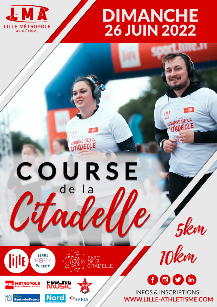Affiche Course Citadelle 2022 | LMA
